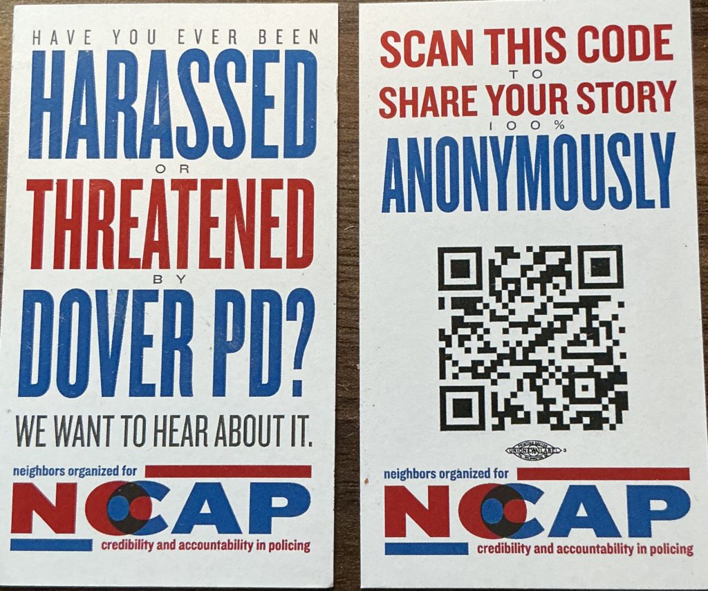The Creation of Police Misconduct Survey for Dover Residents by NOCAP ...